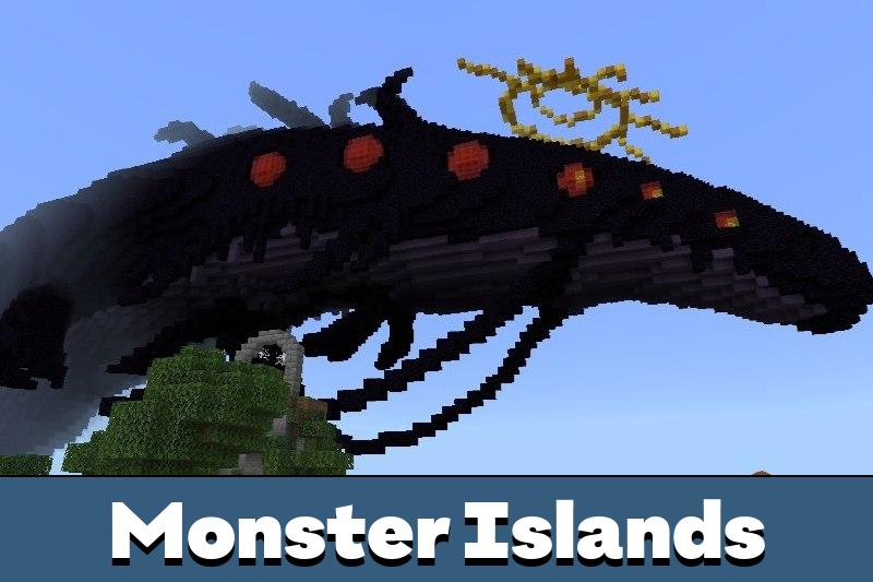 Download Monster Islands Map for Minecraft Bedrock Edition
