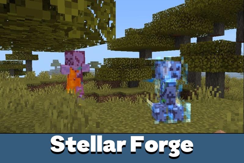 Download Stellar Forge Mod for Minecraft Bedrock Edition