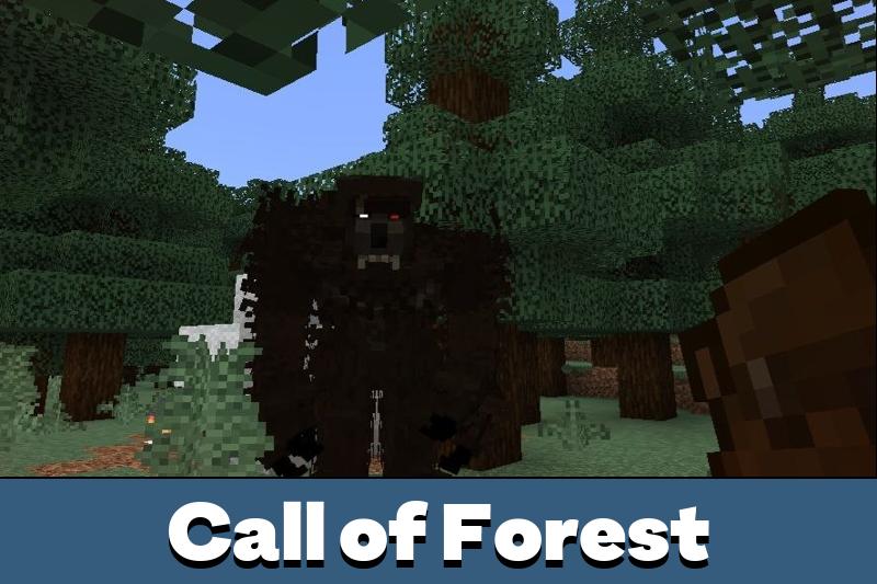 Download The Call of the Forest Mod for Minecraft Bedrock Edition