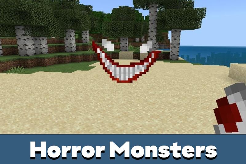 Download Horror Monsters Mod for Minecraft Bedrock Edition