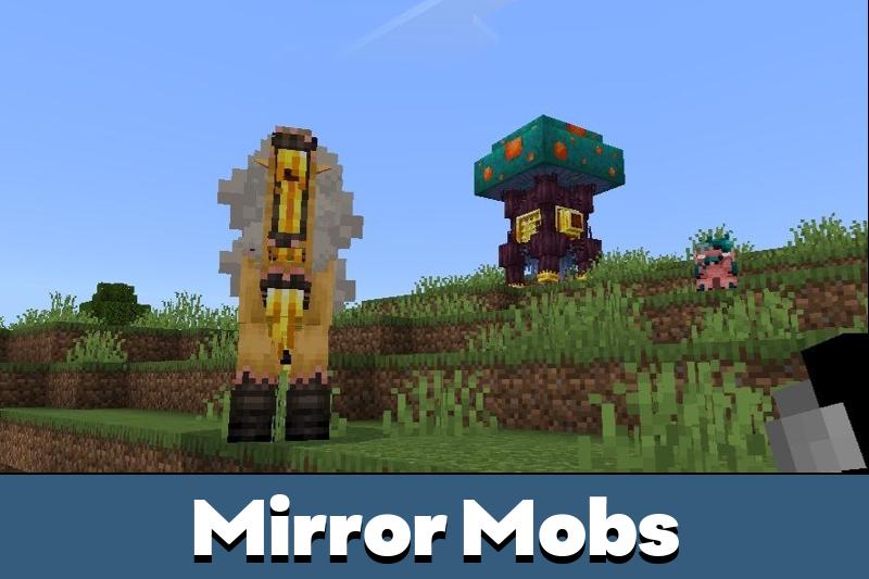 Download Mirror Mobs Mod for Minecraft Bedrock Edition