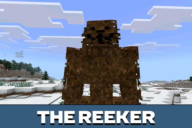 Download The Reeker Mod for Minecraft PE – Adaptive Horror Creature