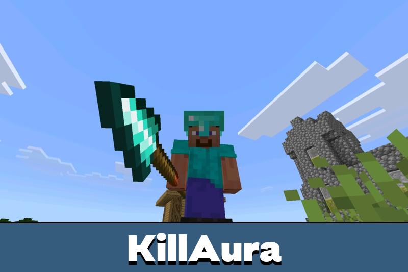 Download Killaura Cheat for Minecraft Bedrock